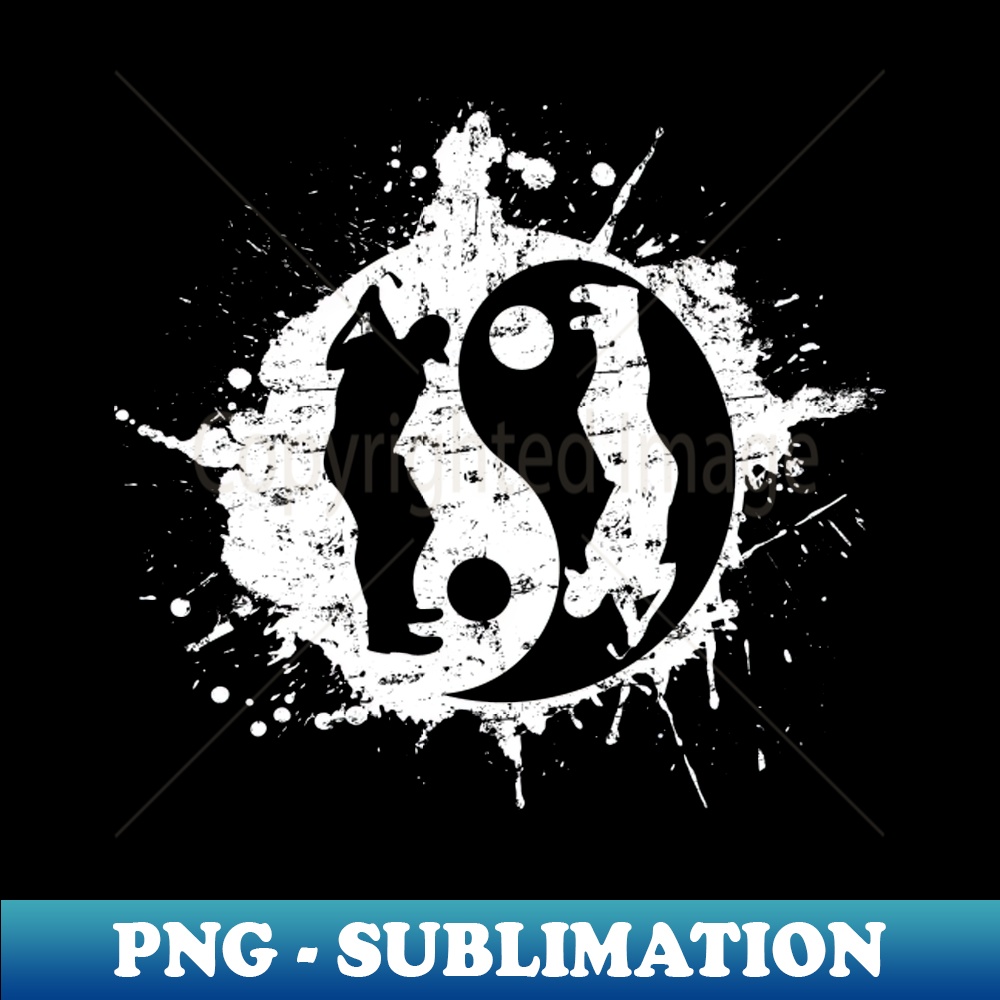 Golf Golfer Golfing Yin Yan Japanese Symbol - Creative Subli | Inspire ...