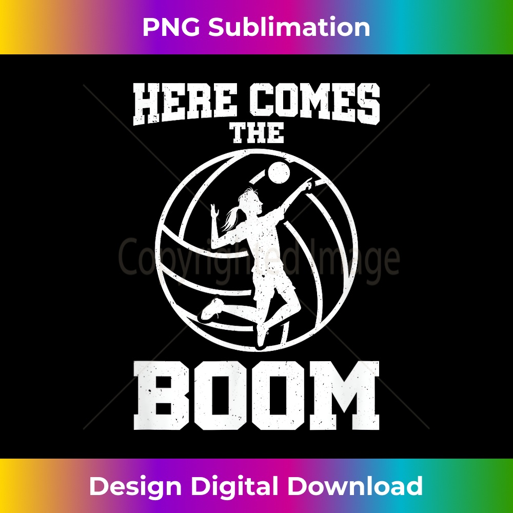 Here Comes The Boom Attack Hit Spike Volleyball - Edgy Subli | Inspire ...