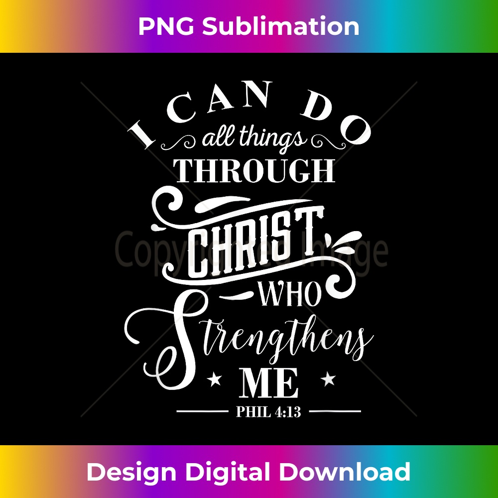 I Can Do All Things Philippians 413 T- Bible Verse Tee - Inn | Inspire ...