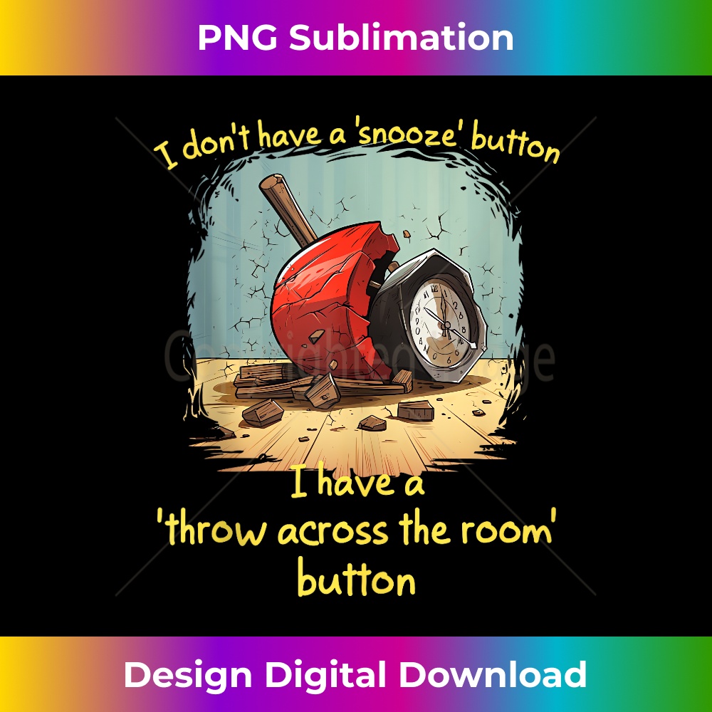 Alarm Clock Costume for Thrower and morning People Tank Top | Inspire ...