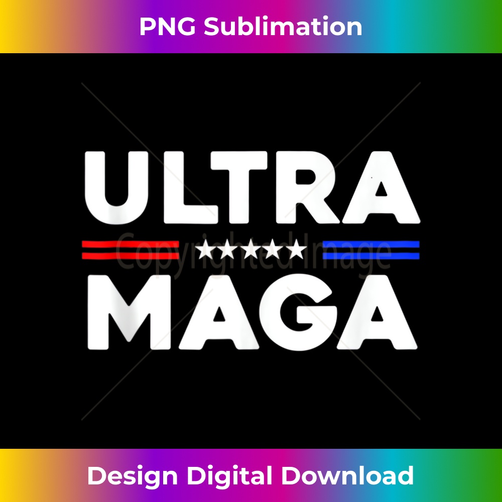 Vintage Ultra MAGA Funny Anti Biden Pro Trump Tank Top - Sub | Inspire ...