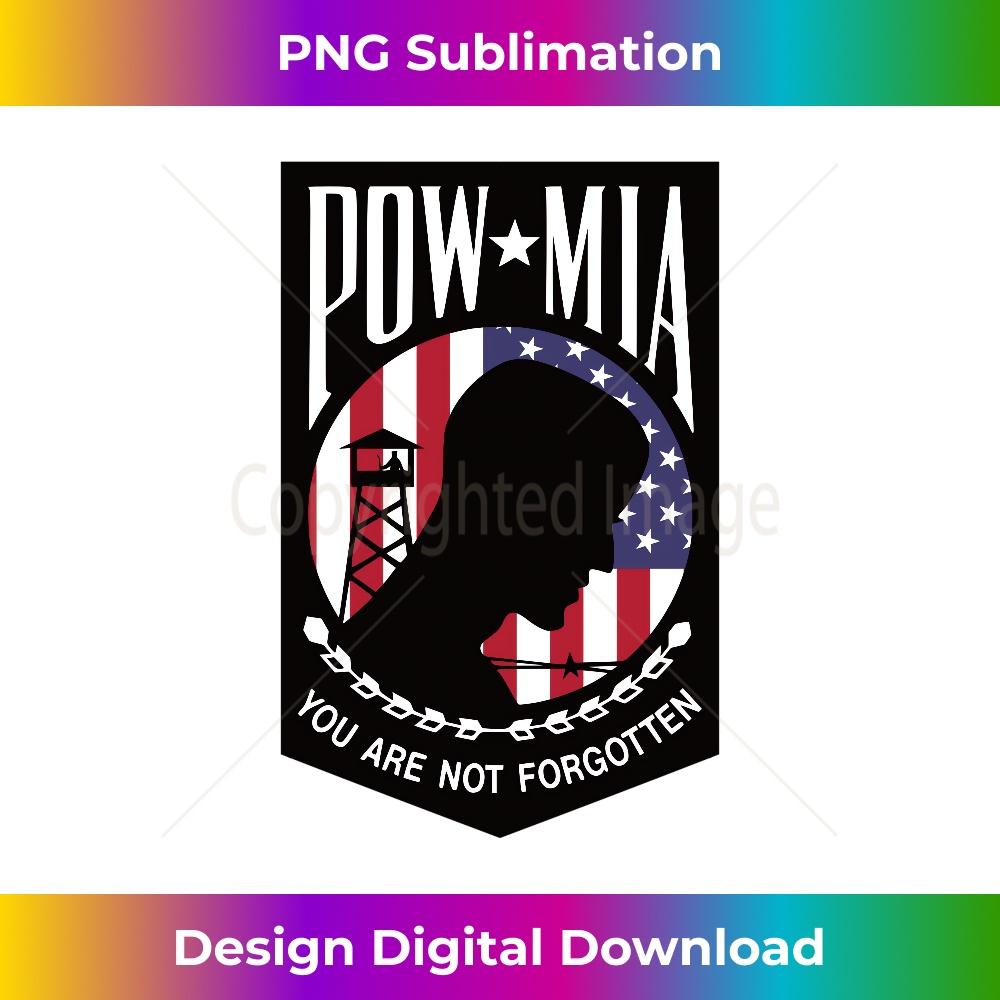 Pow Mia USA Flag You are not forgotten Long Sleeve - Bohemia | Inspire ...