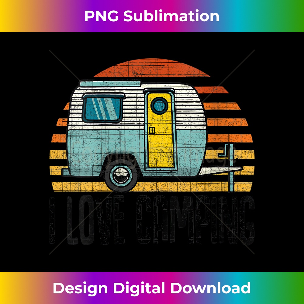 Womens Retro Vintage Motorhome RV Trailer Caravan I Love Ca | Inspire ...