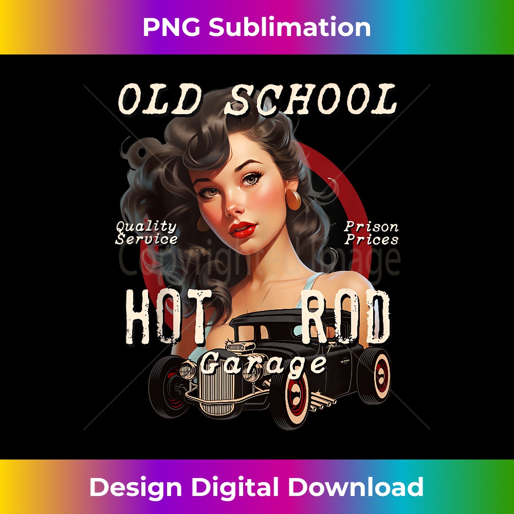 Holley Old School Hot Rod Rockabilly Garage Retro Pinup Tank | Inspire ...