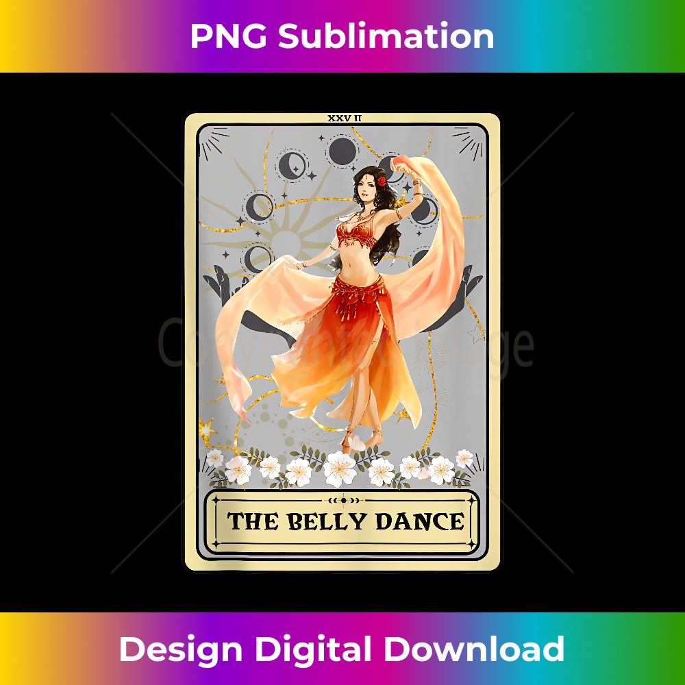 Retro The Belly Dancer Tarot Card Belly Dancing Halloween Ta | Inspire ...