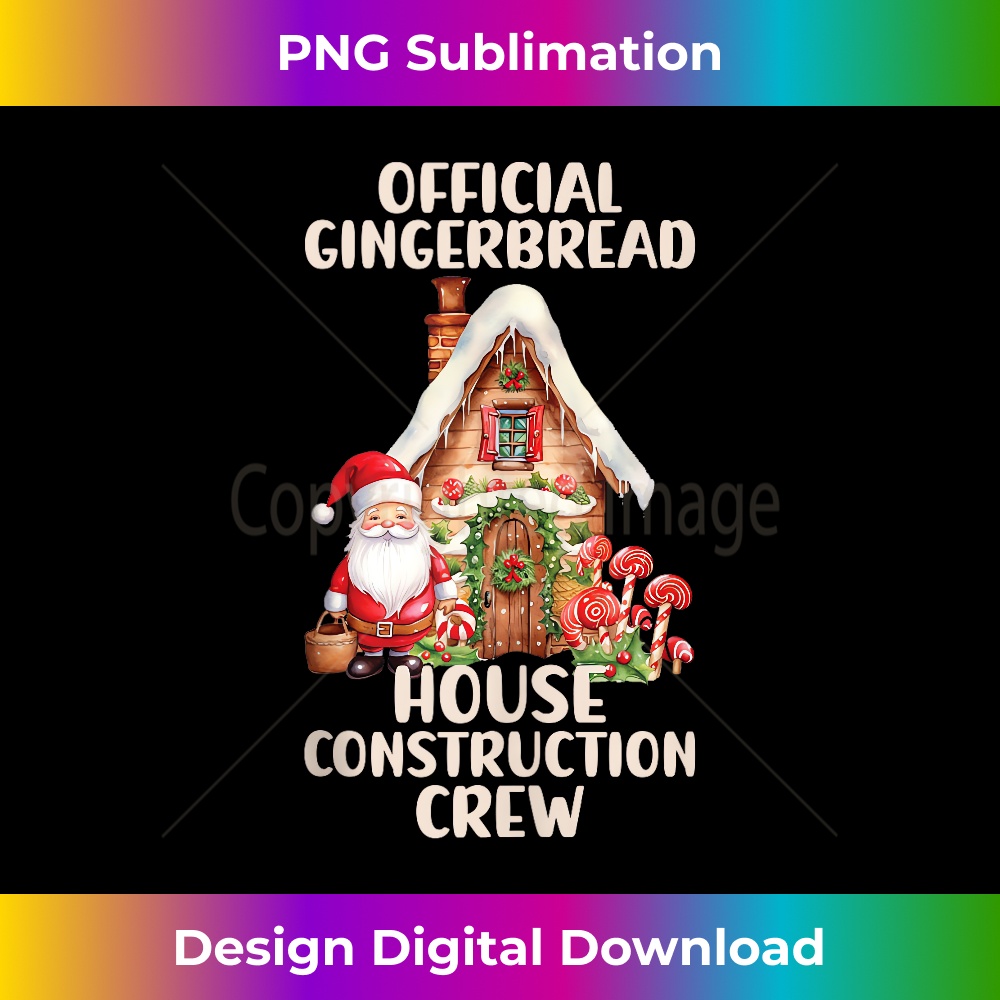 Official Gingerbread House Construction Crew Tank Top - Cont | Inspire ...