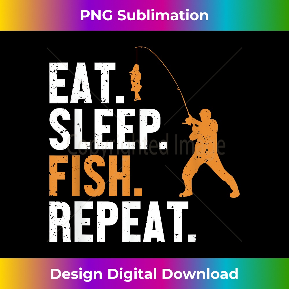 Eat Sleep Fish Repeat Deep Sea Boat Ice Fly Fishing - Luxe S | Inspire ...