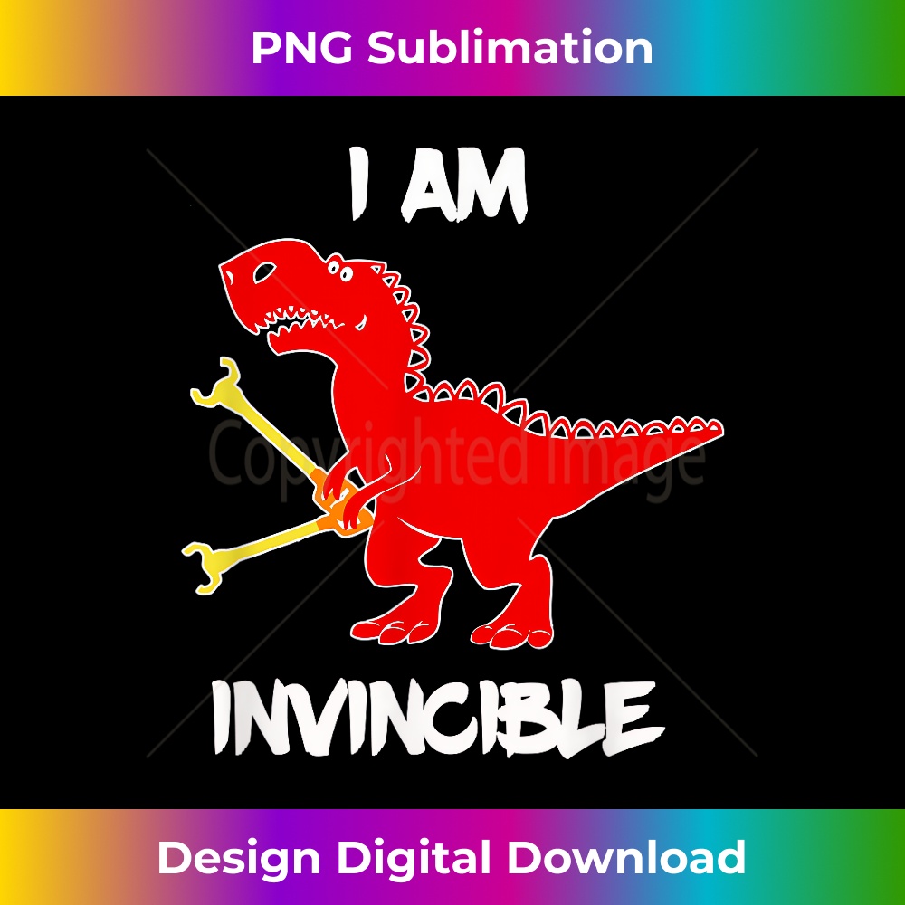 T-rex I Am Invincible - Funny Dinosaur Tee for Men and Women | Inspire ...