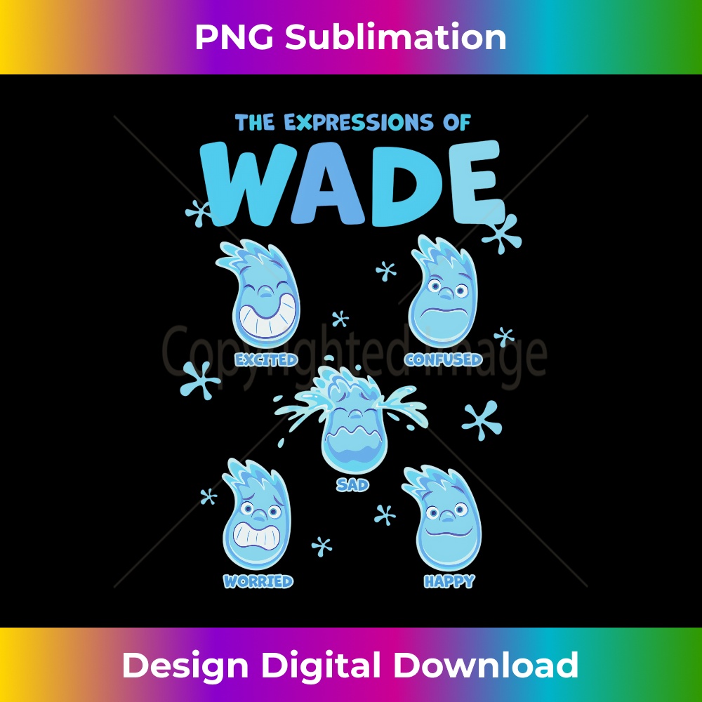Disney Pixar Elemental The Expressions Of Wade Poster Long S | Inspire ...