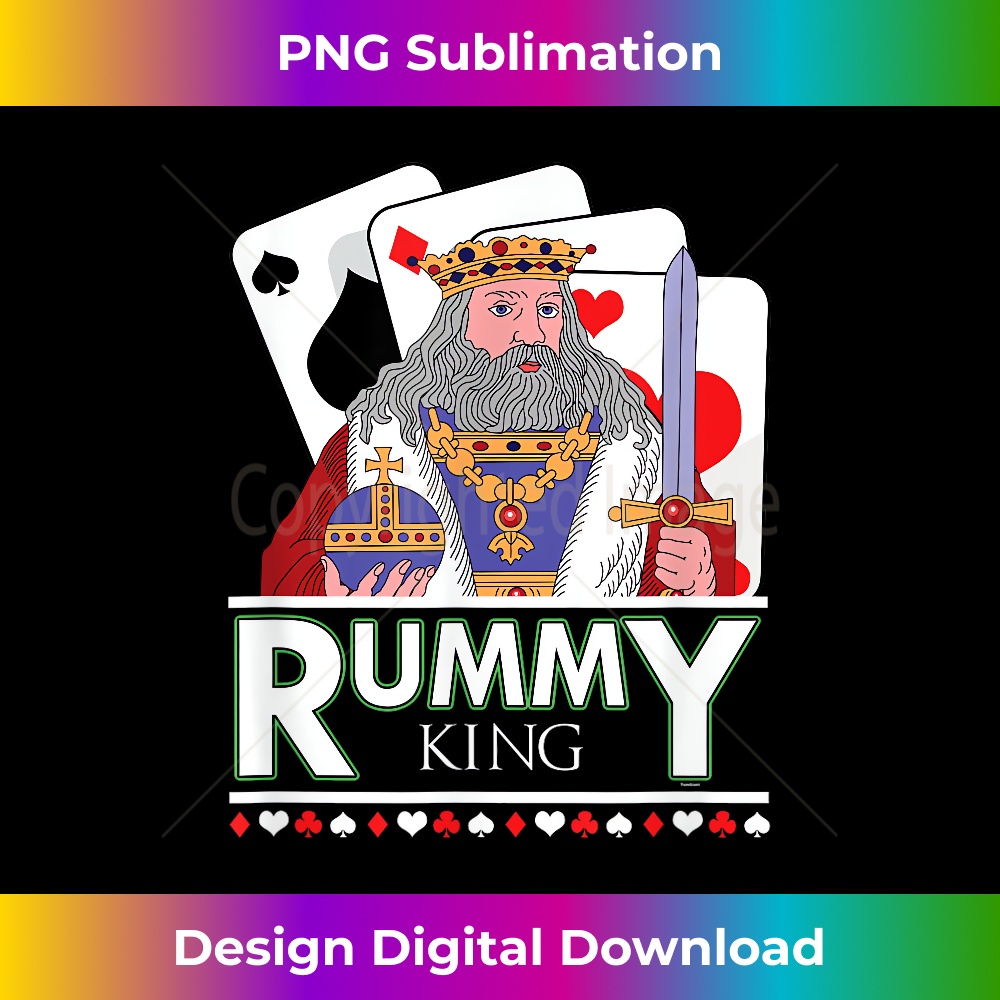 Rummy King Gin Two-Player Card Game Rum And Gin Gambler gift | Inspire ...