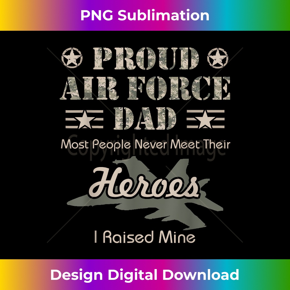 Proud Air Force Dad 1 - Timeless PNG Sublimation Download - | Inspire ...