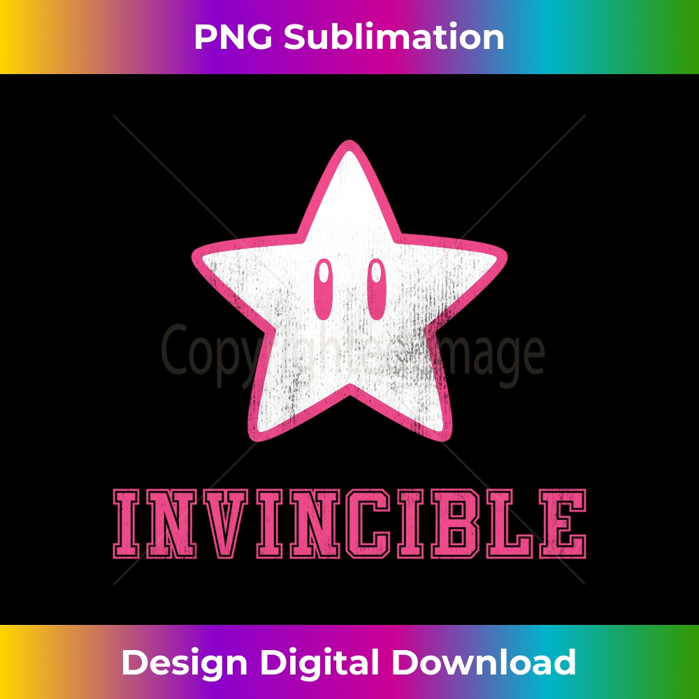 Nintendo Super Mario Super Star Invincible Long Sleeve Tee L | Inspire ...