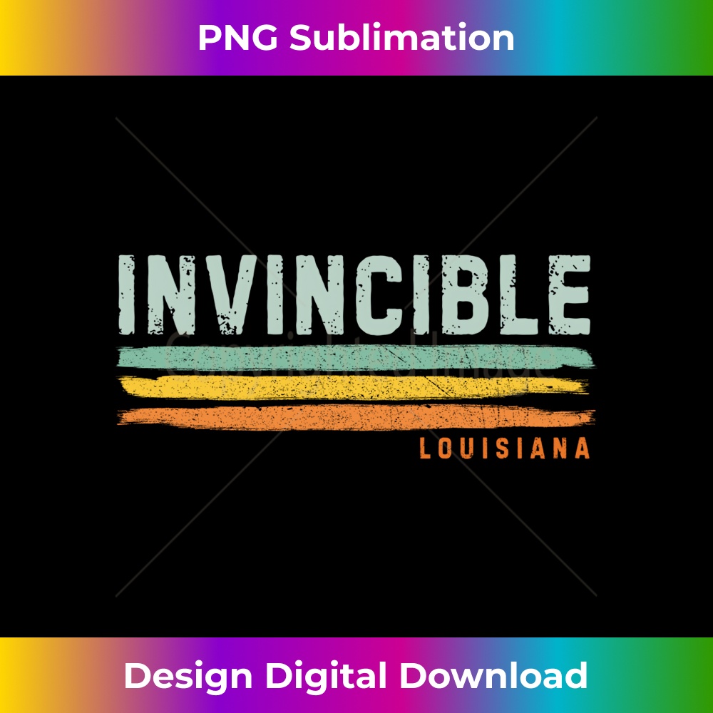 Vintage Stripes Invincible LA Long Sleeve 1 - Eco-Friendly S | Inspire ...