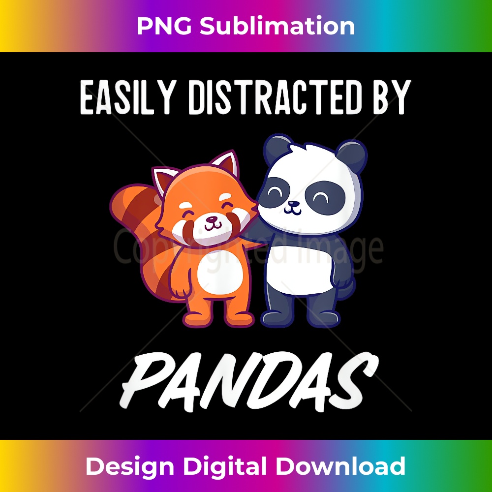 Easily Distracted by Pandas Cute Red Panda and Panda - Edgy | Inspire ...