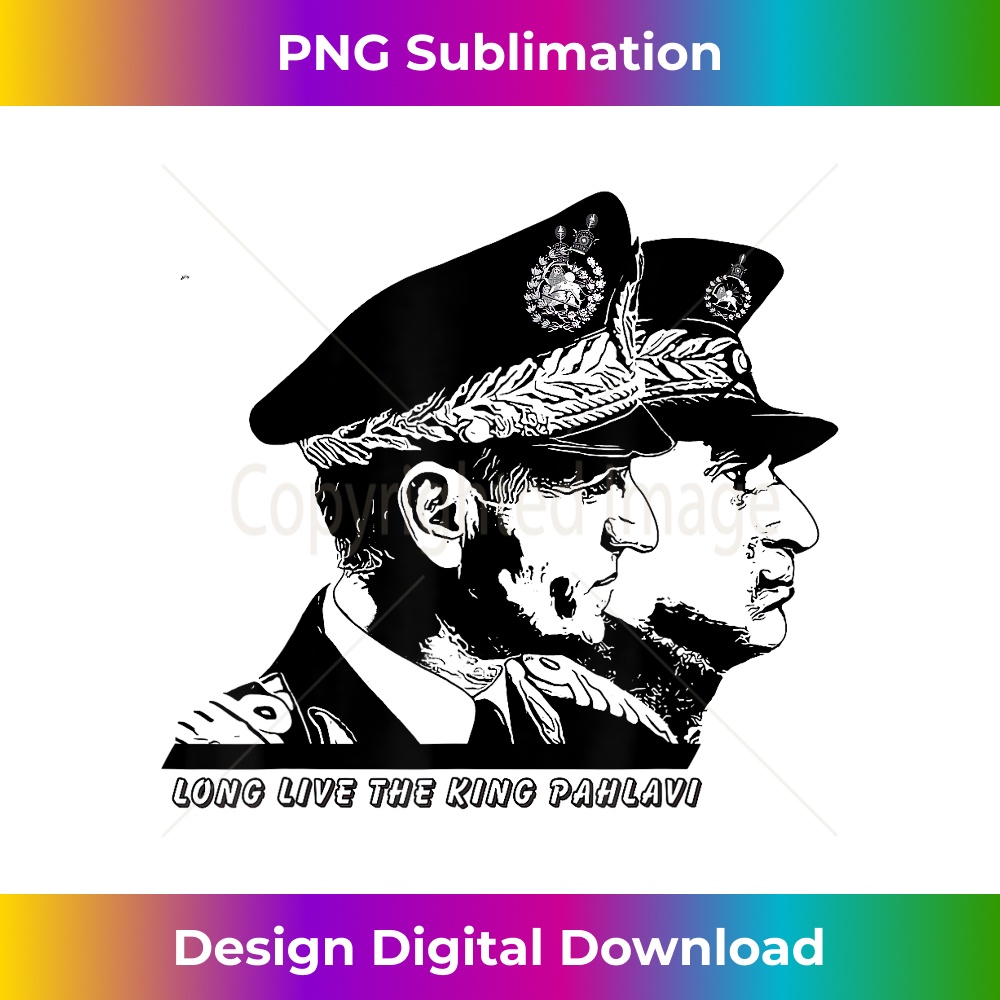 King Reza Shah and King Mohammad Reza Pahlavi - Sublimation- | Inspire ...