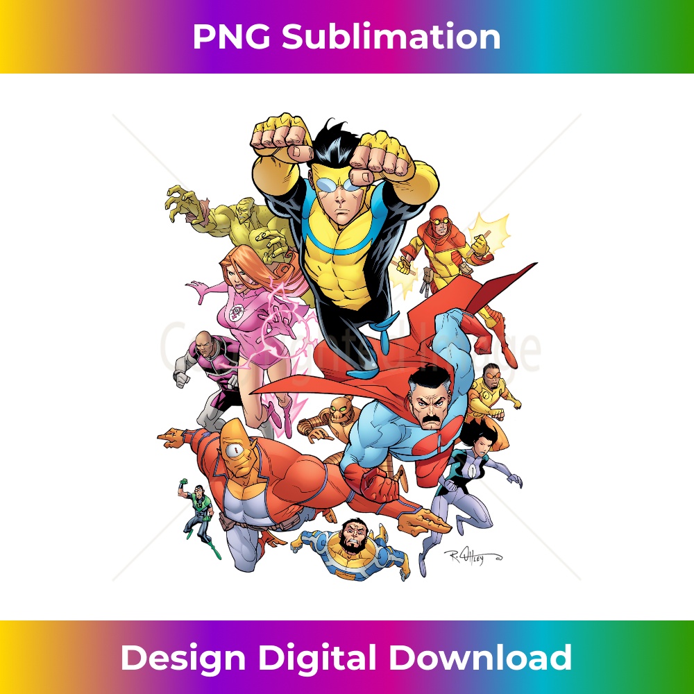 Invincible - Universe Long Sleeve - Sleek Sublimation PNG Do | Inspire ...