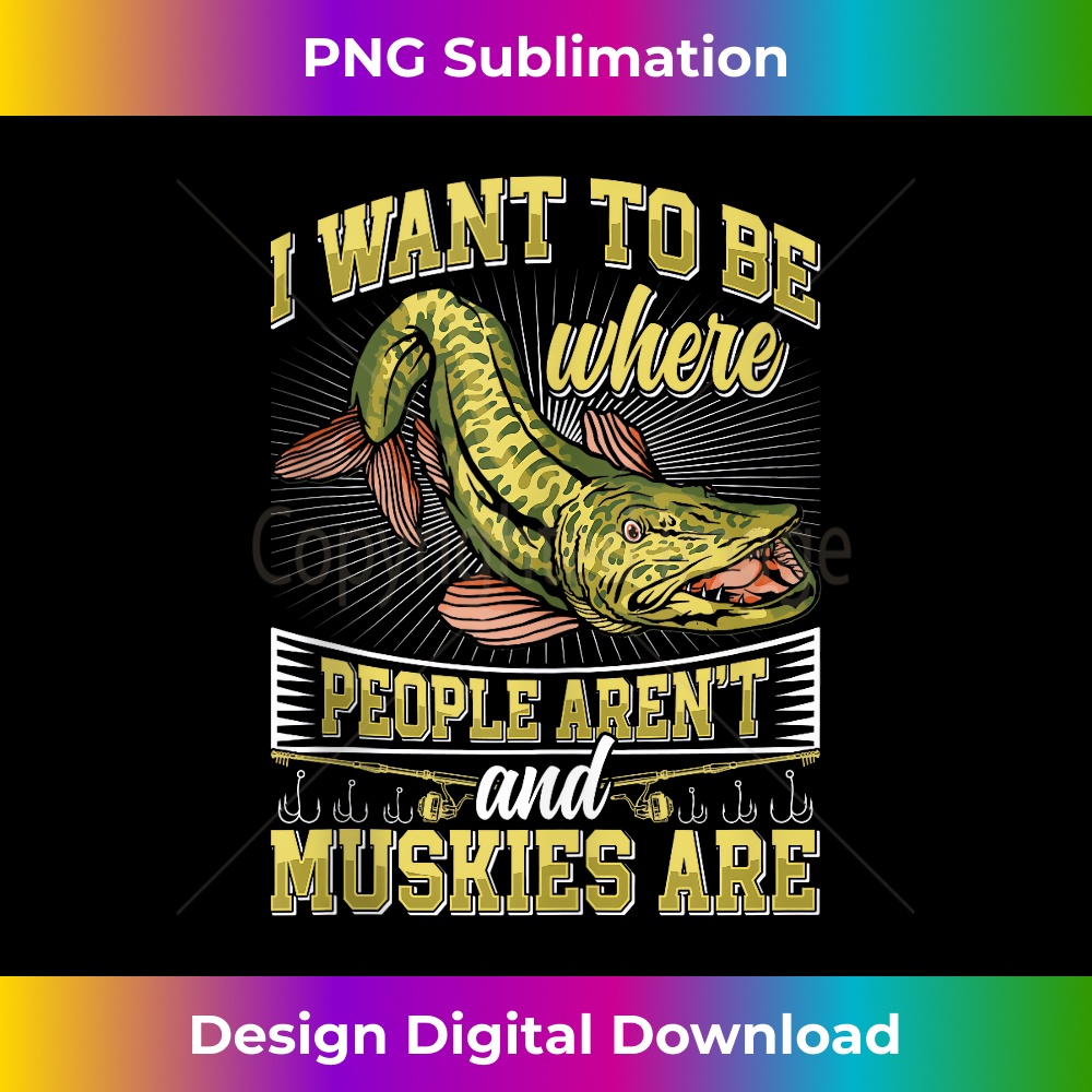 Muskie Hunter Musky Fisherman Lure Fly Fishing Muskellunge T | Inspire ...