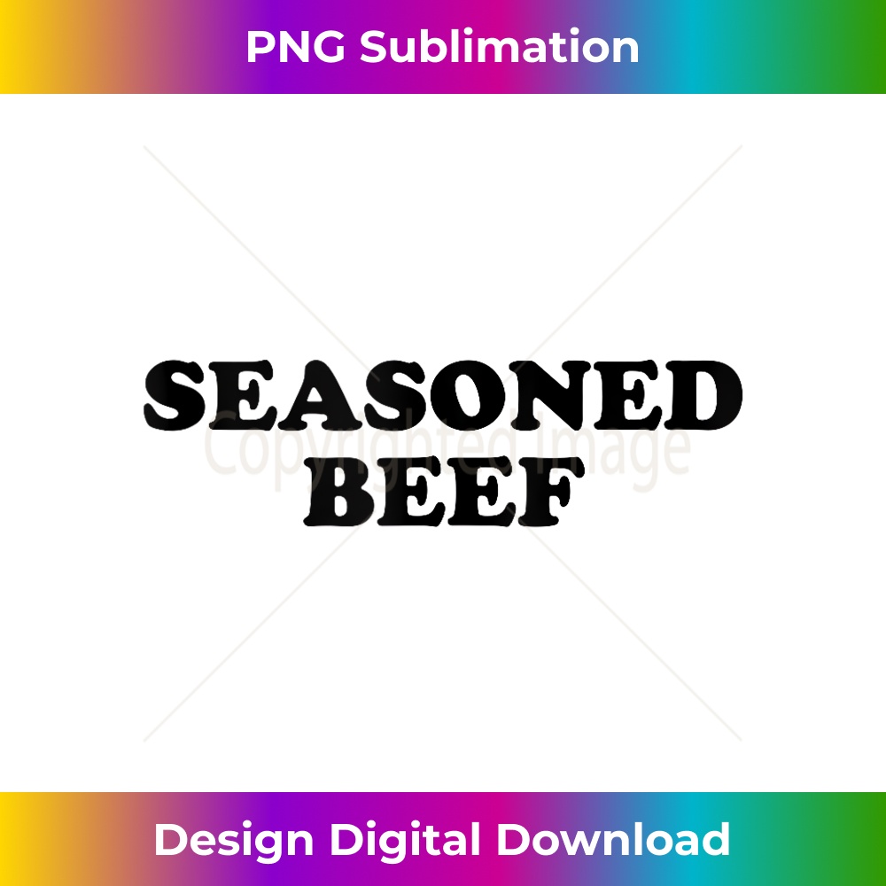 Seasoned Beef Tank Top 1 - Eco-Friendly Sublimation PNG Down | Inspire ...