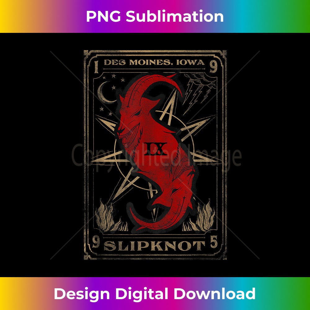 Slipknot Tarot Card Goat 1 - Artisanal Sublimation PNG File - Inspire ...