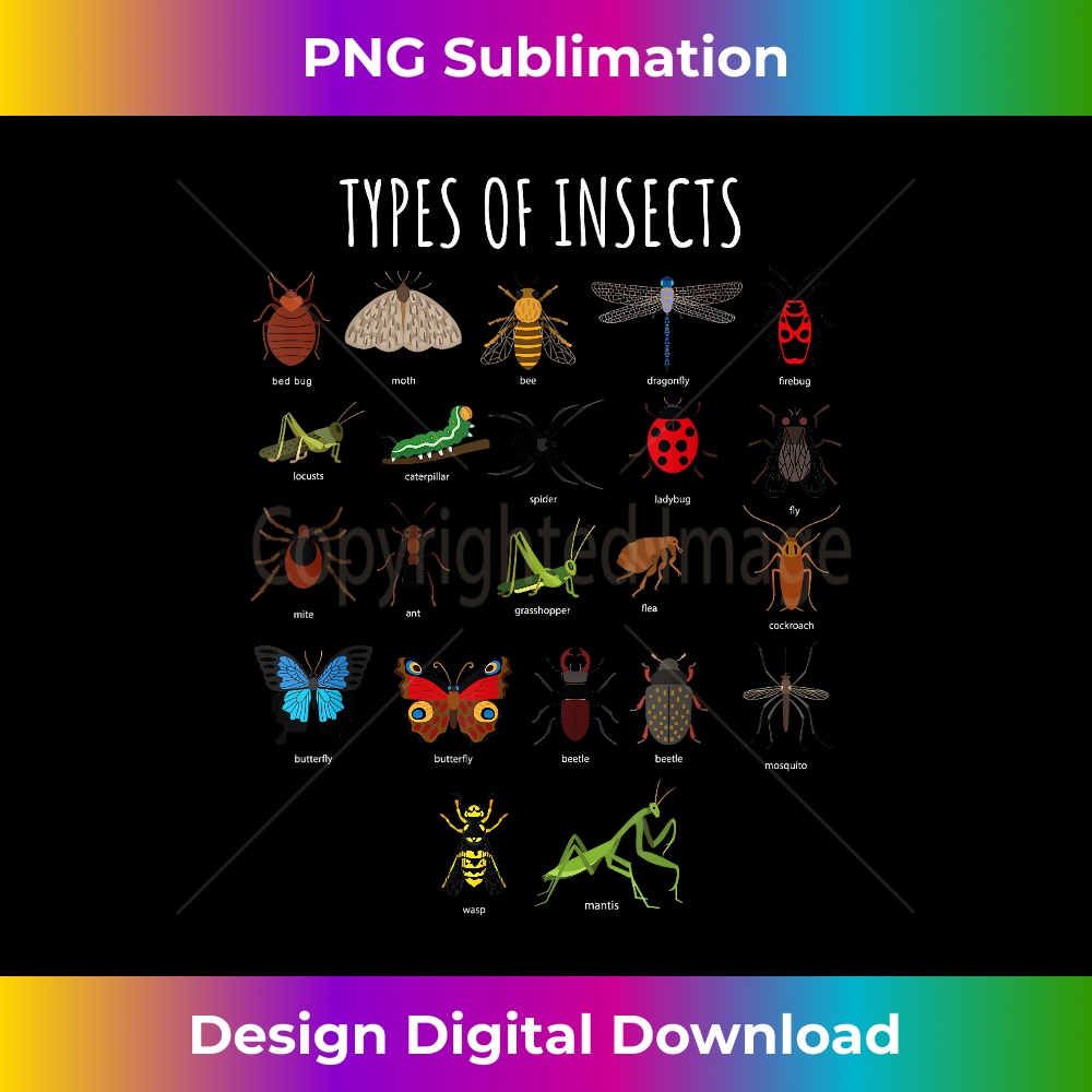 Bug T- - Bug Identification Types Of Insects Tee - Minimalis | Inspire ...