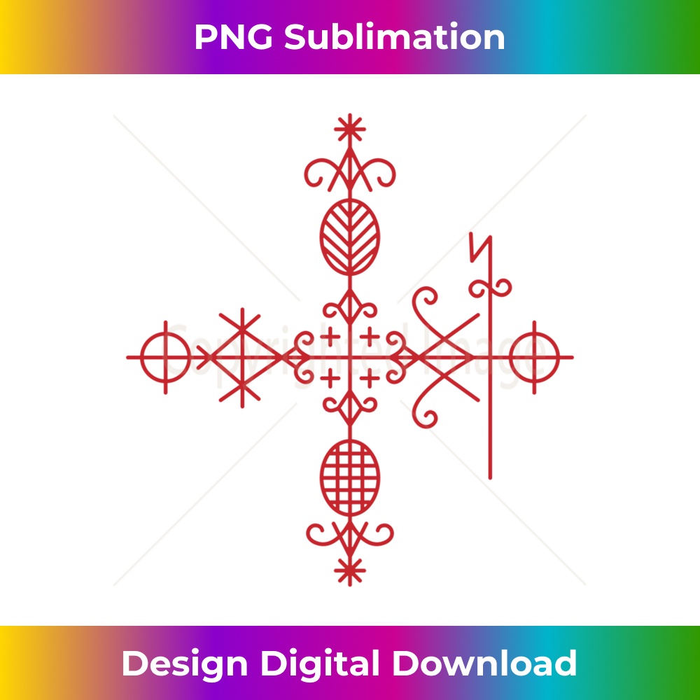 Haitian Veve Voodoo Symbol Long Sleeve - Deluxe PNG Sublima | Inspire ...