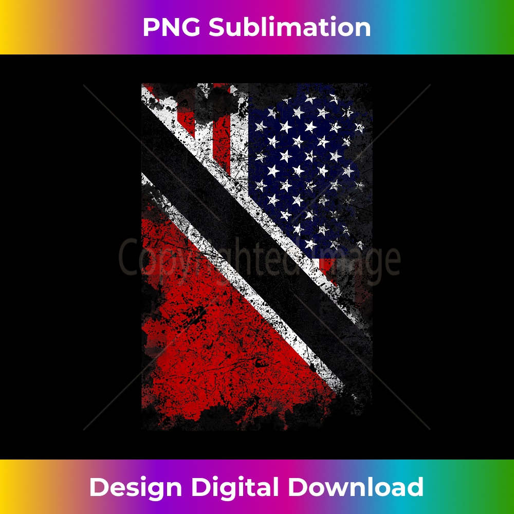 Trinidad American Flag T- Trinidad and Tobago - Sophisticate | Inspire ...