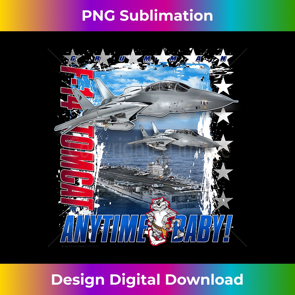 F-14 Tomcat Anytime Baby Jet - Deluxe PNG Sublimation Downlo - Inspire ...