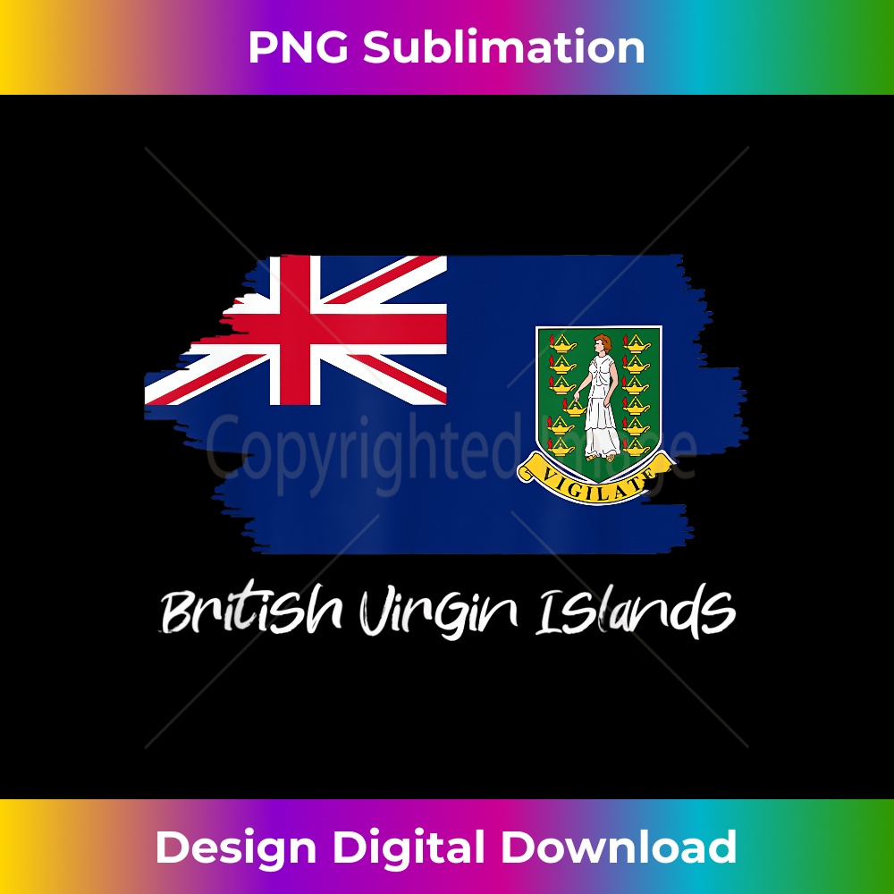 British Virgin Islands Flag - Urban Sublimation PNG Design - | Inspire ...