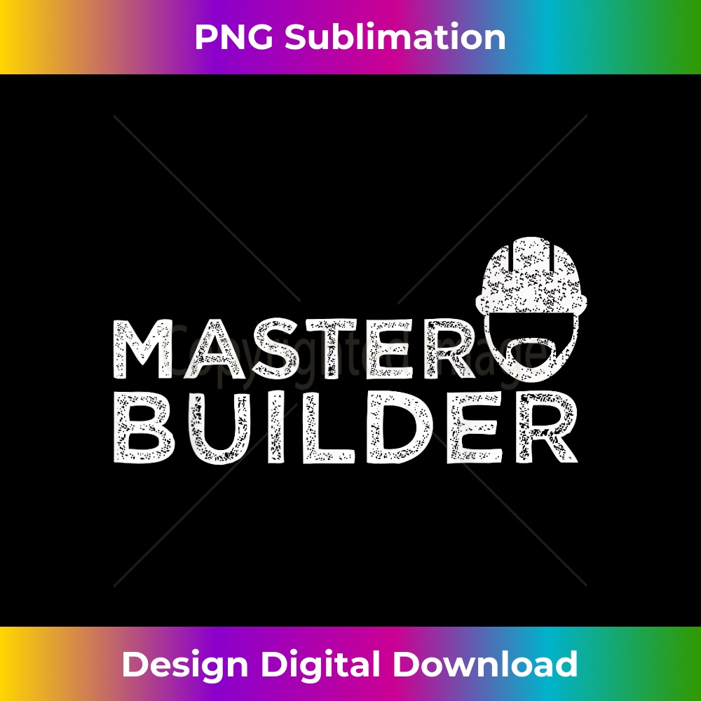 Master Builder shirt for construction dad - Deluxe PNG Subli | Inspire ...