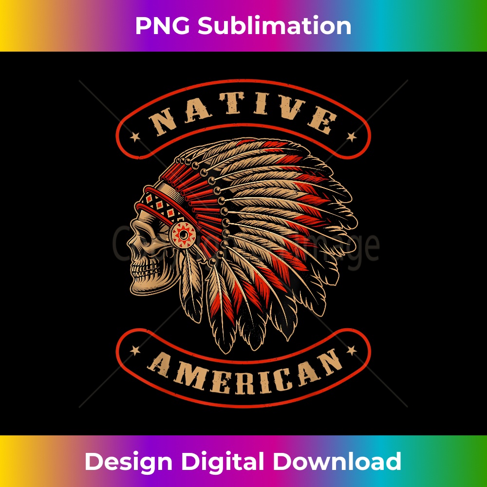 Native American Indians Chief Skull War Bonnet Feather Hat - | Inspire ...