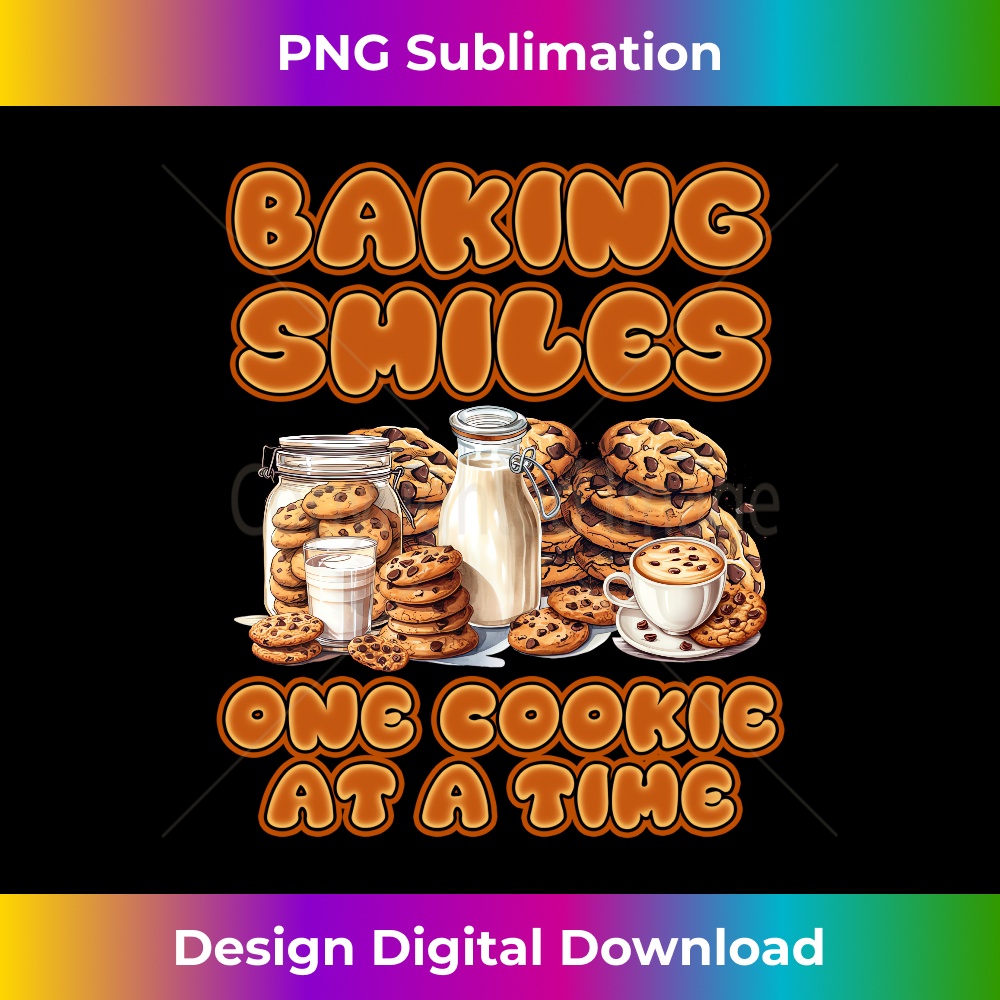 Baking Smiles One Cookie at a Time Baker Christmas Long Slee | Inspire ...