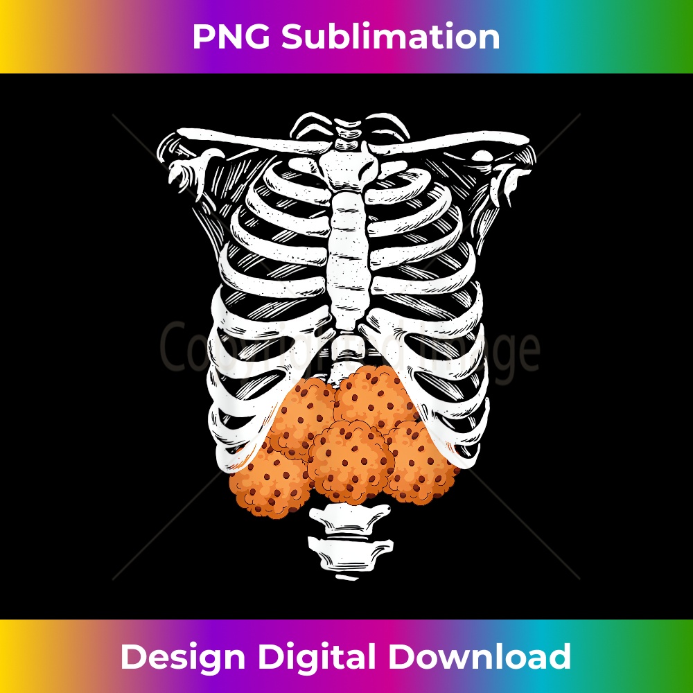 Cookie Skeleton Rib Cage Funny Ate Chocolate Chip Cookies - | Inspire ...