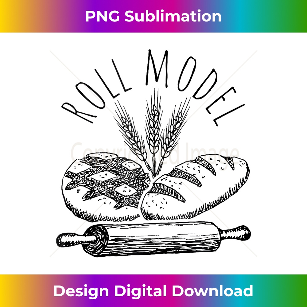 Roll Model Baker Bread Chef Gift Baking Role Model Cake Tank | Inspire ...