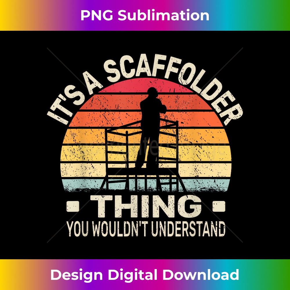 scaffold builder scaffolding platform worker retro scaffold - Inspire ...