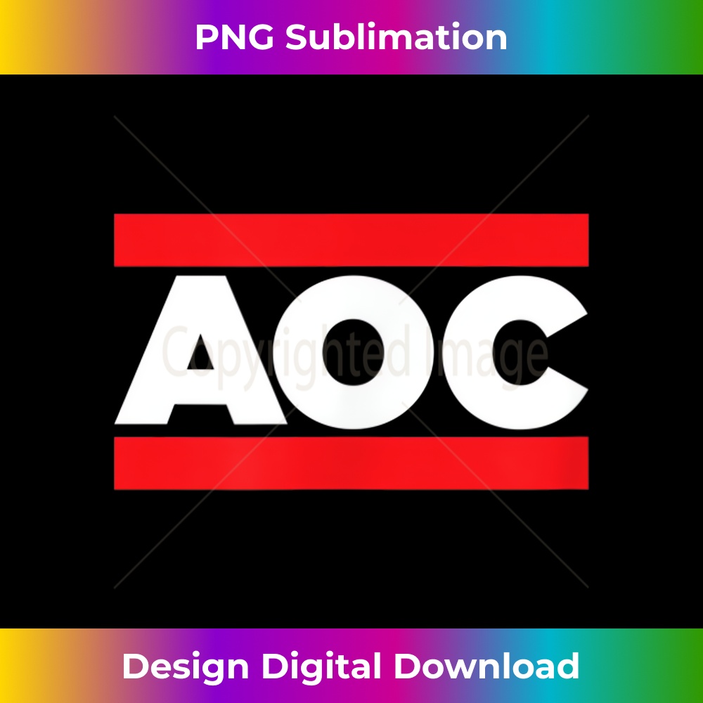 AOC Alexandria Ocasio-Cortez Retro Rap Logo - Luxe Sublimati | Inspire ...
