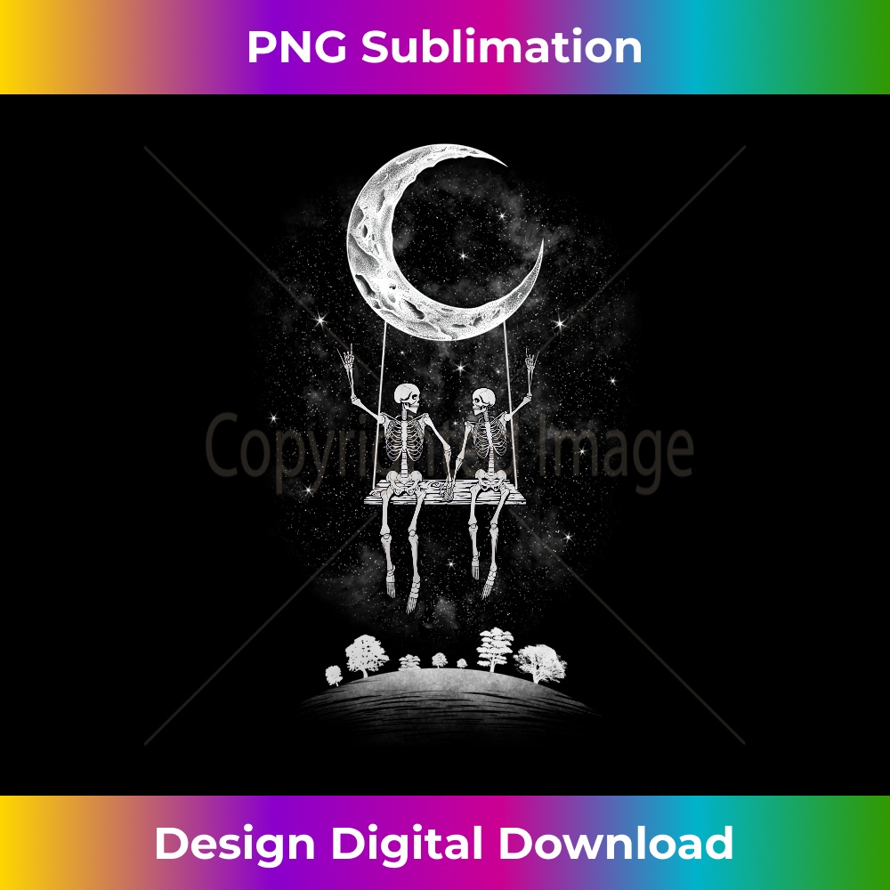Skeleton Moon Band Tees - Rock And Roll Halloween Graphic Lo | Inspire ...