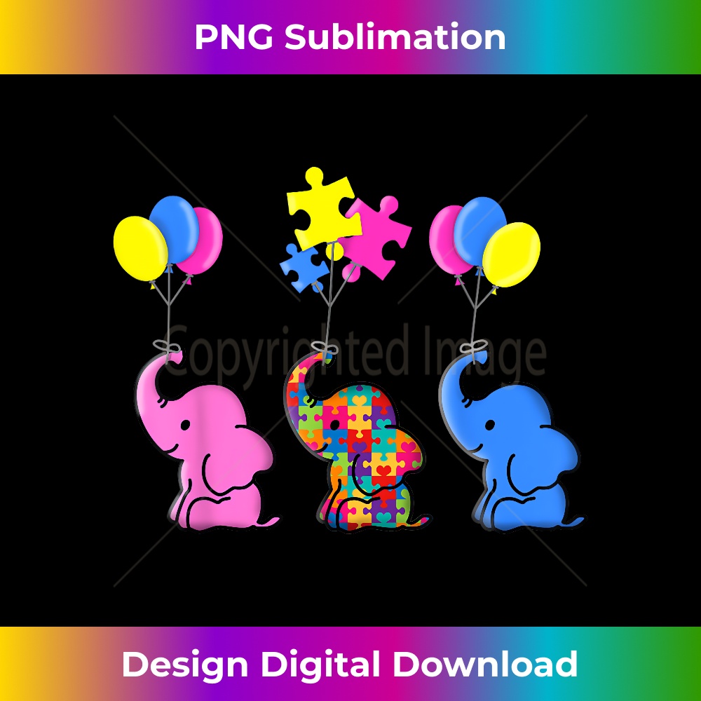 Autism Elephant Gift Autism Awareness Sensory - Bohemian Sub | Inspire ...