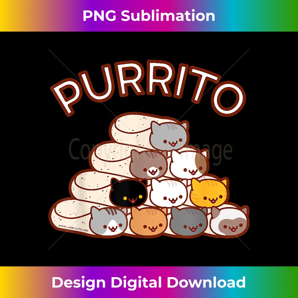 PURRITO Cat Burrito Pyramid - Innovative PNG Sublimation Des - Inspire ...