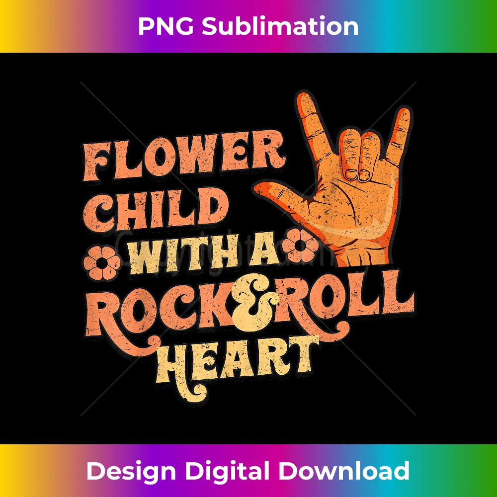 Flower Child With A Rock And Roll Heart Retro Vintage 70s - | Inspire ...