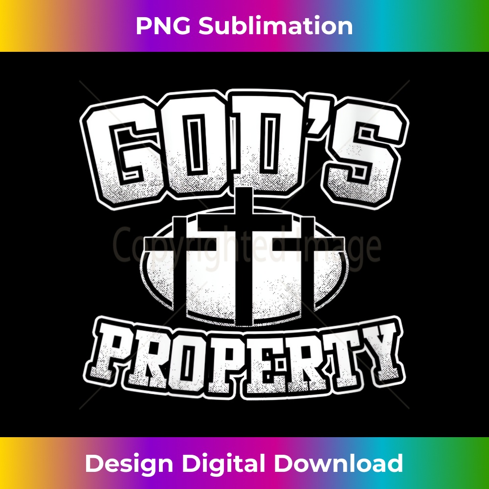 Womens Property Of God Jesus Christian Cross Faith Gift V- - | Inspire ...