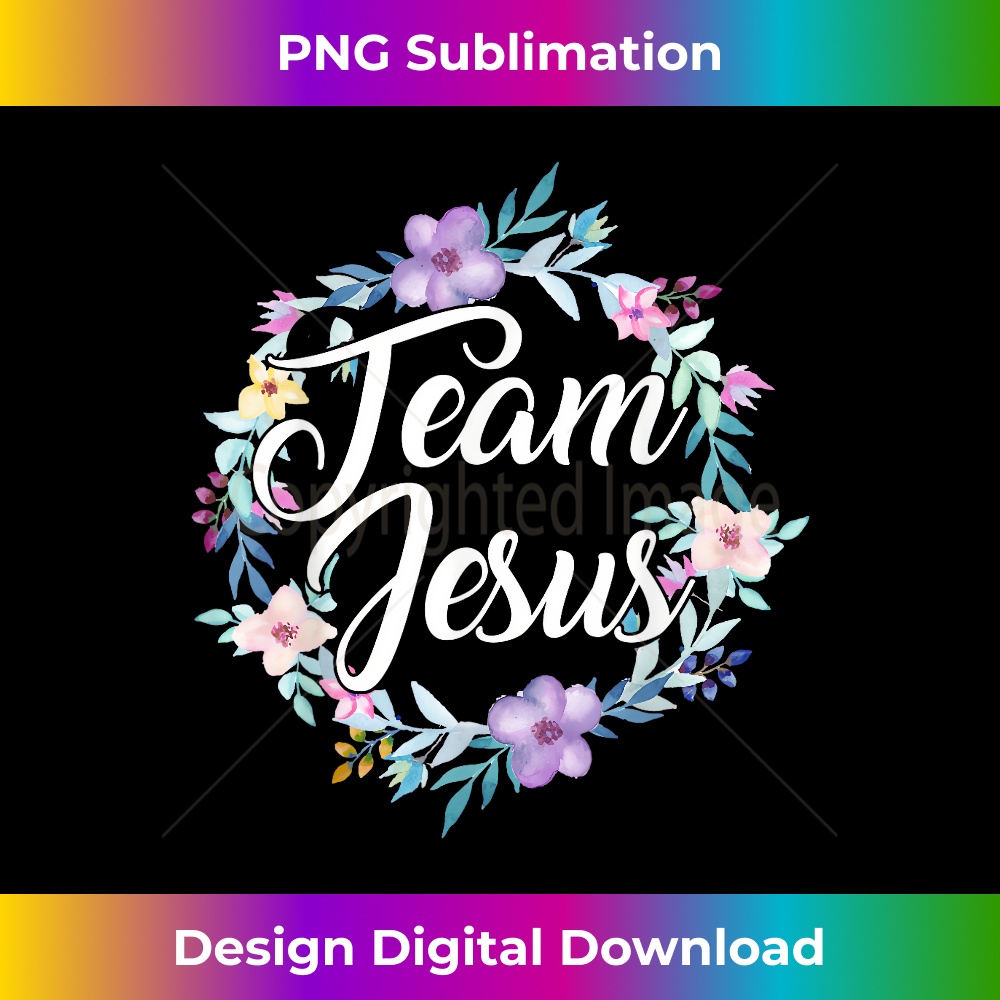 Team Jesus Bible Verse Psalm Christian Faith Jesus Flo - Art - Inspire ...