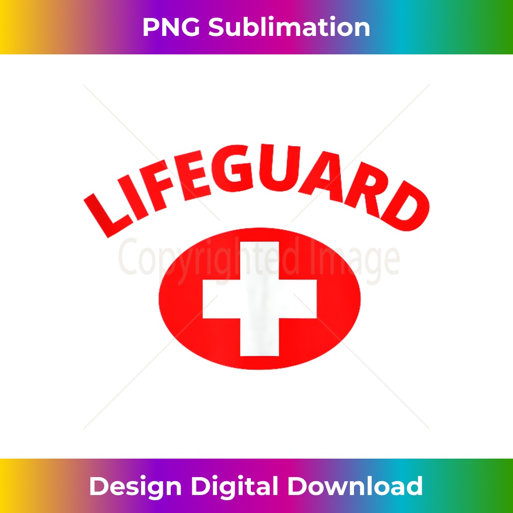 Lifeguard - Front Design Tank Top - Classic Sublimation PNG | Inspire ...