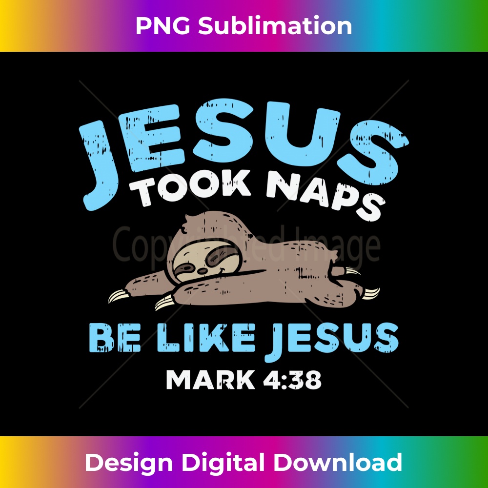 Jesus Took Naps Sloth Funny Bible Verse God Christian Gift L | Inspire ...