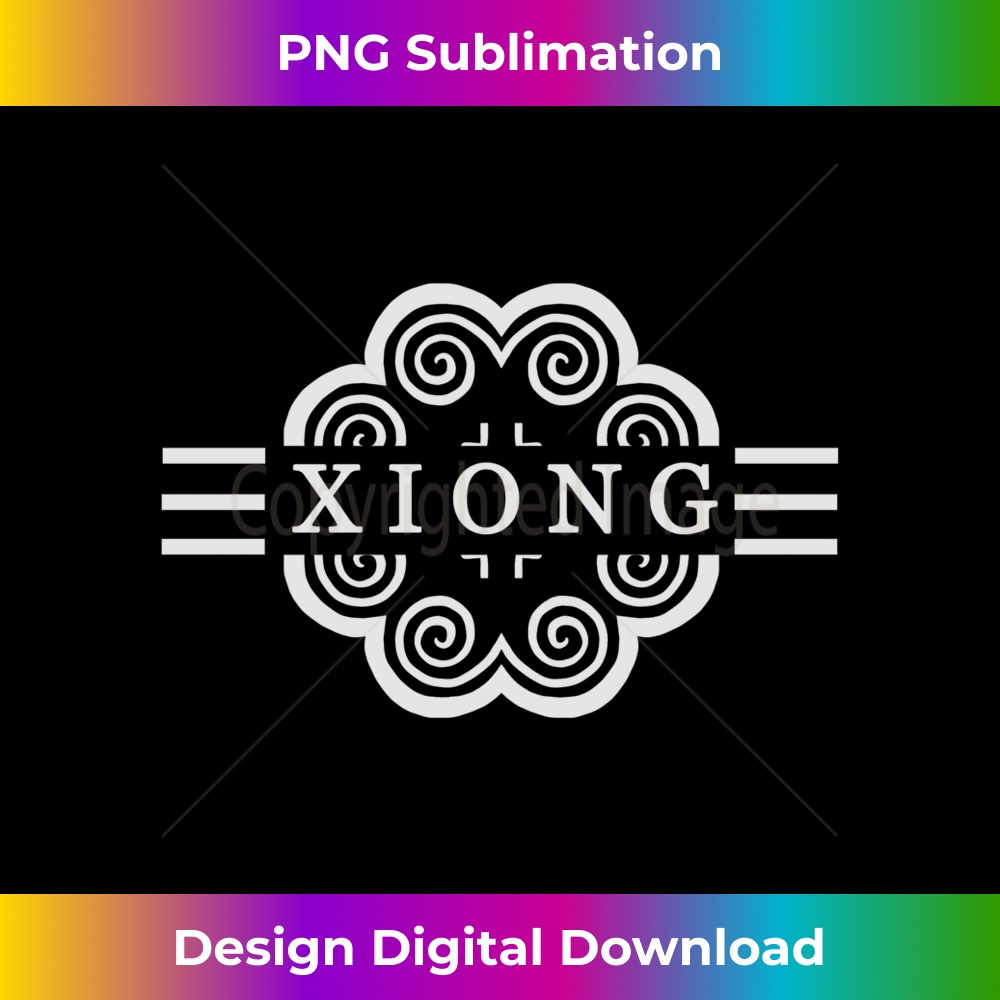 Hmong Xiong Clan Generation Long Sleeve - Deluxe PNG Sublima - Inspire ...