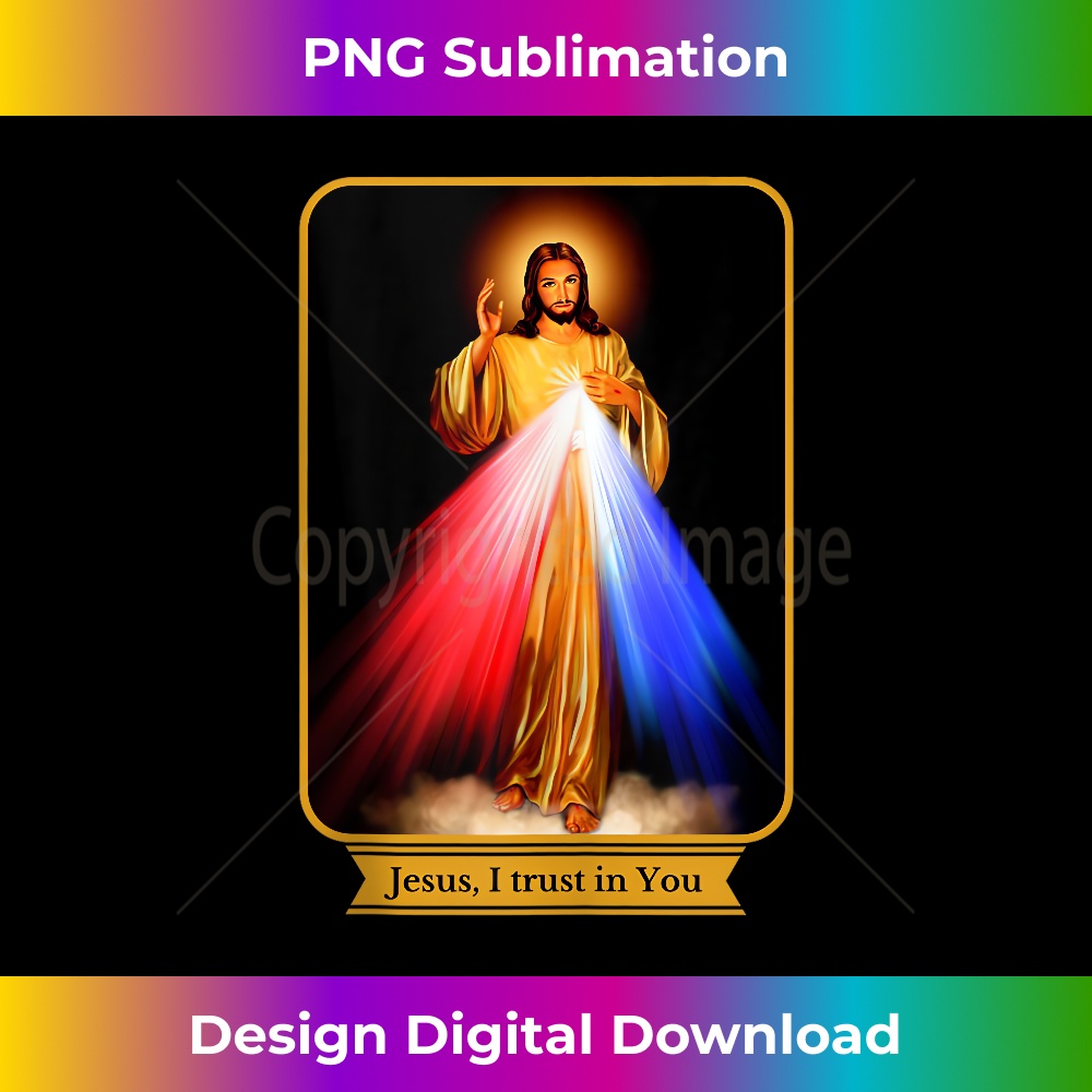 Divine Mercy Jesus I Trust In You Catholic Tank T - Contempo | Inspire ...