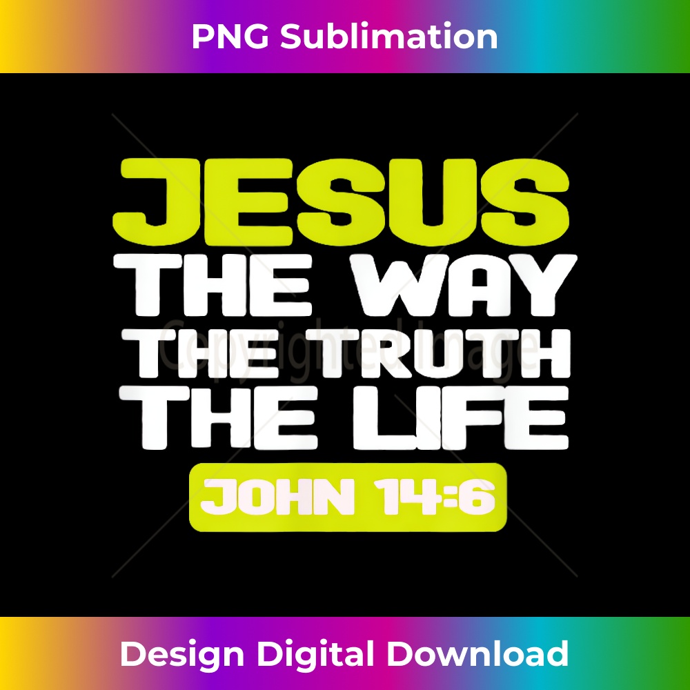 Jesus The Way Truth Life John 146 Christian Religious P - Ar | Inspire ...