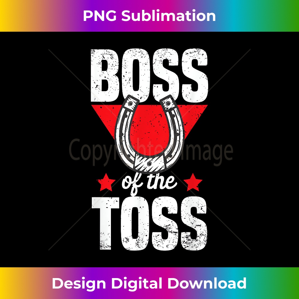 Funny Horseshoes Pitching Boss Of The Toss Throwing Ringers | Inspire ...