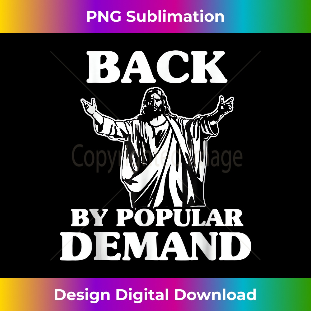 Jesus Easter Back by Popular Demand Easter App - Luxe Sublim - Inspire ...
