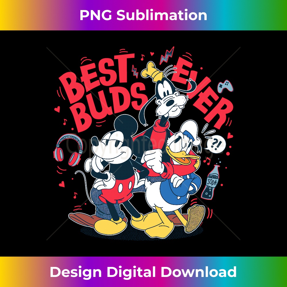 Disney Mickey Mouse Donald Duck Goofy Best Buds Ever Friends | Inspire ...
