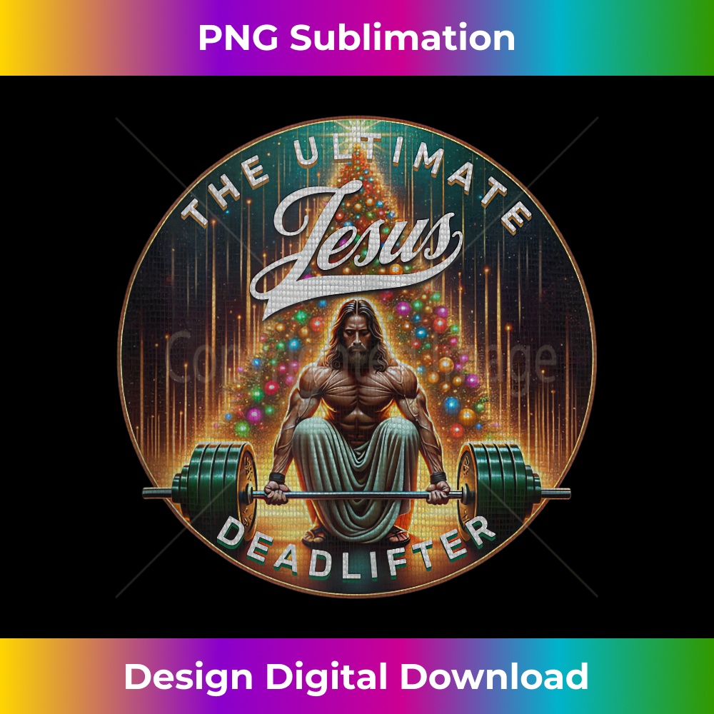 Jesus The Ultimate Deadlifter Christmas Gym Lifting Workout | Inspire ...